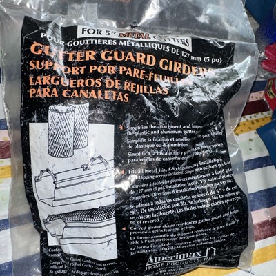 24 Amerimax Gutter Guard Girders for 5" Metal Gutters (85-175) by ...