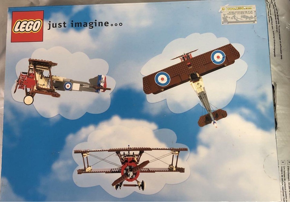 NIB LEGO Sculpture Series 3451 Sopwith Camel Biplane | eBay