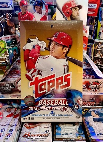 2018 Topps Update Series Baseball - 1 Fresh Pack From Hobby Box Factory ...