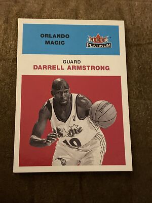 2001-02 Fleer Platinum Darrell Armstrong Orlando Magic #43 | eBay