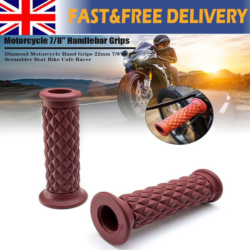 Old School Motorcycle Hand Grips Moped Part Type / Newest Items