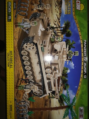 Cobi 2545 Panzer IV Ausführung G Limited Edition Bausatz 608 Teile / 5 ...