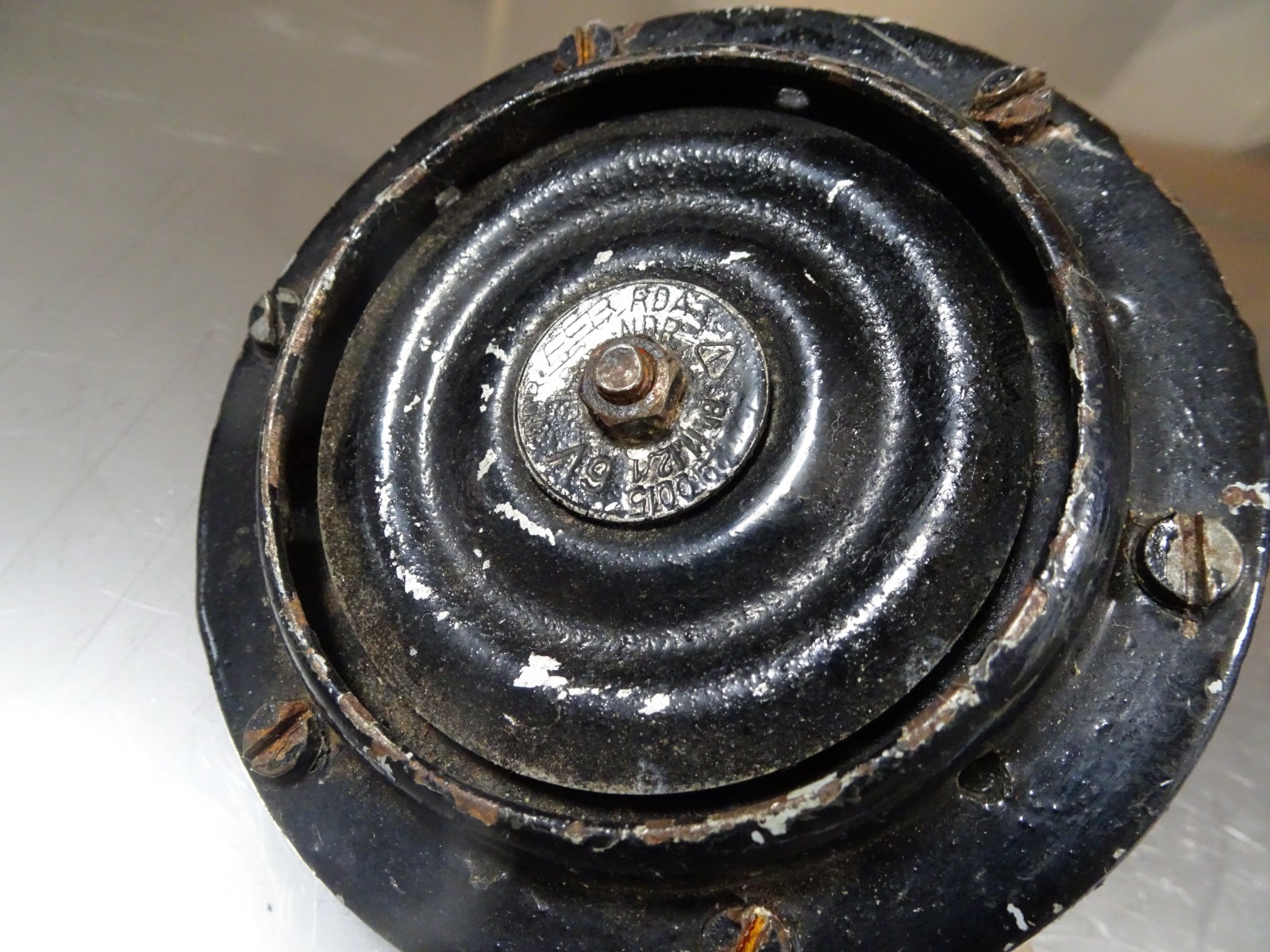 VINTAGE FER HORN.6V.POSS WARTBURG,TRABANT,MZ,CZ,JAWA.BARN FIND.CLASSIC ...