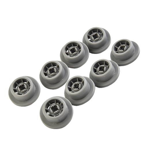 Tray Wheels Runner Basket Wheels Dishwasher Lower 8pcs Delicate Durable ...