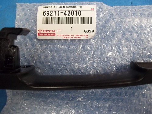 GENUINE TOYOTA FRONT OUTSIDE DOOR HANDLE (DRIVER) 69211-42010 | eBay
