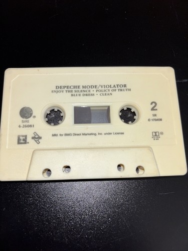 Depeche Mode Violator Cassette Tape 1990 Sire Records - Tested (D2) | eBay