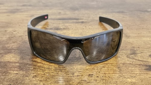 Used Oakley Custom Batwolf Polished Grey Prizm Black Polarized ...