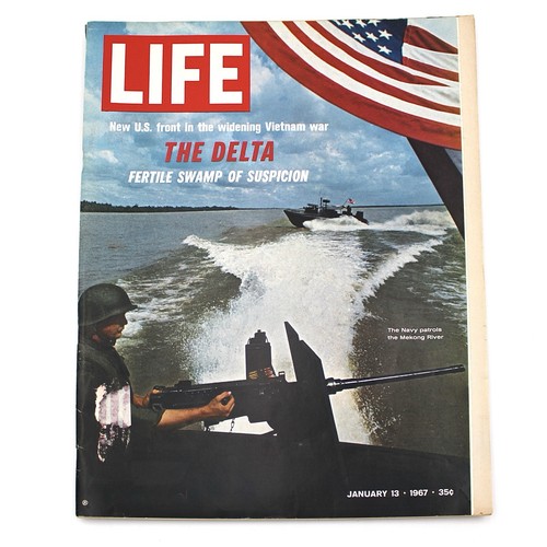 VTG Life Magazine January 13 1967 The Delta Fertile Swamp Cover Feature ...
