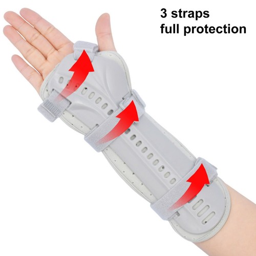 Double-sided Splint Wrist Brace Carpal Tunnel Adjustable Compression ...