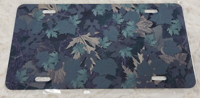 Camo License Plate New Car Tag Metal Aluminum, USA | eBay