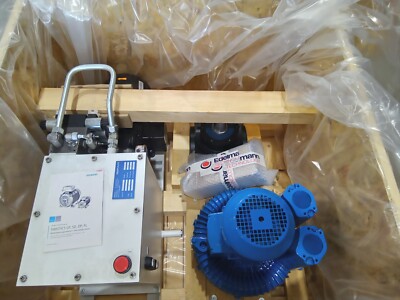 Philipp Group Hydraulic Power Unit Gardner Denver Vacuum Pump & Nidec ...