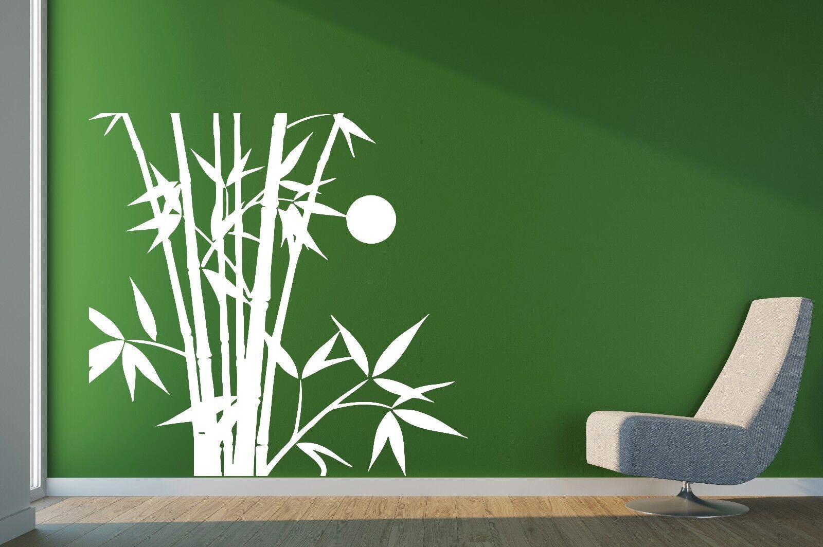 Wall Vinyl Sticker Decor Giant Evergreen Bamboo are Viable (n177) | eBay