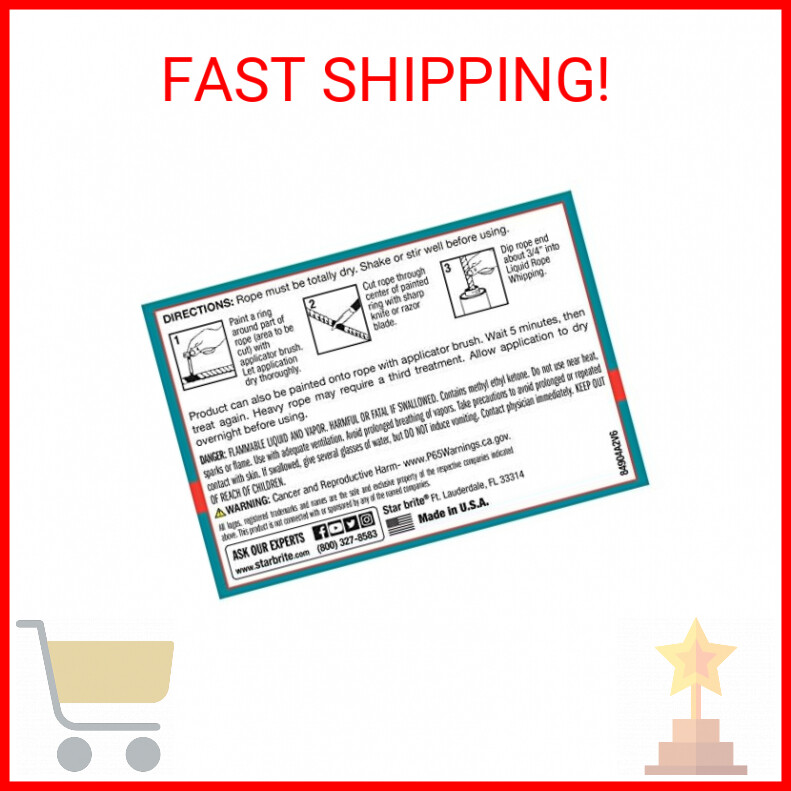 STAR BRITE Dip-It Whip-It Liquid Rope Whipping | eBay