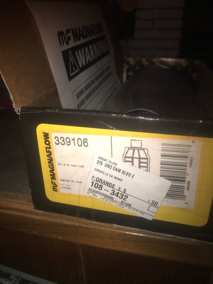 MagnaFlow Catalytic Converter 339106: Universal, CARB Compliant | eBay