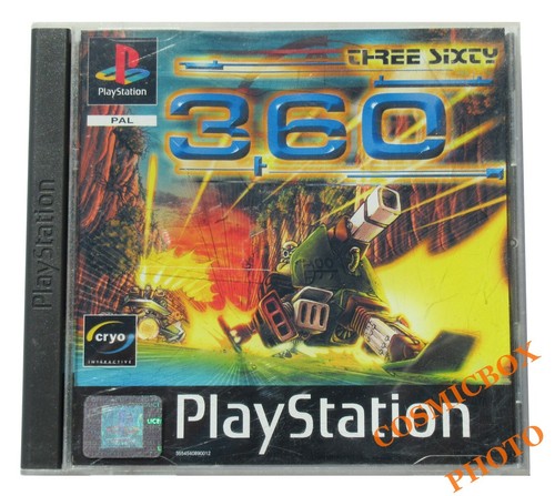 360 THREE SIXTY - jeu de courses hoverbike - PlayStation 1 psx ps1 ps2 ...