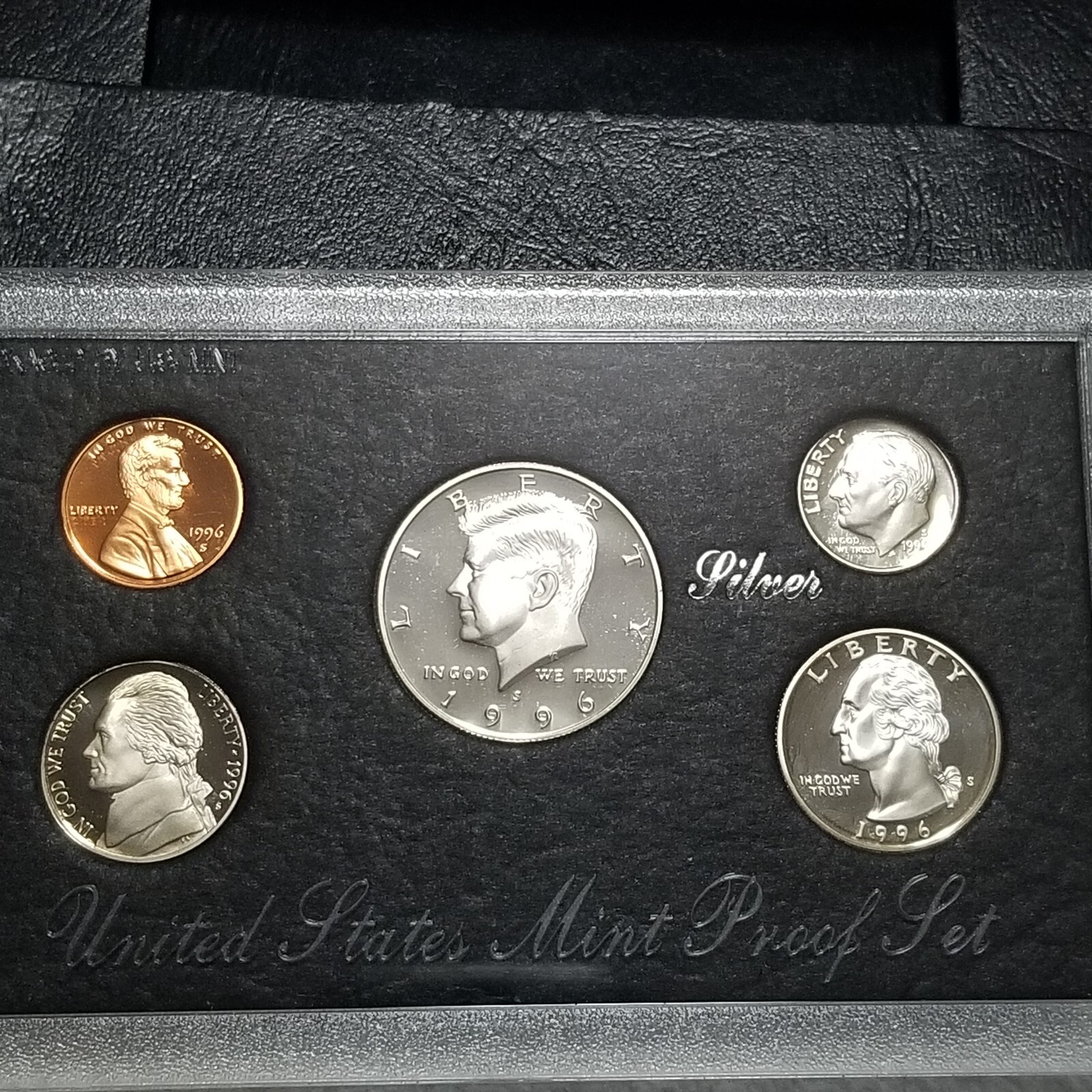1996 S US Mint Premier Silver Proof Set Complete In Box w/COA | eBay