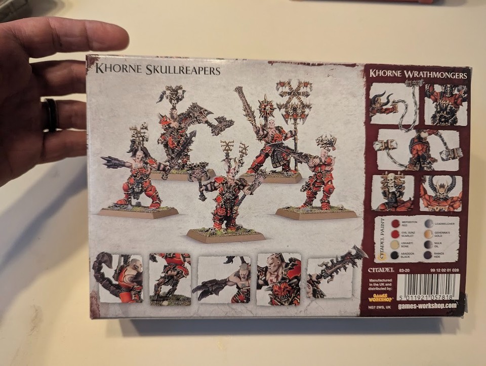 Wrathmongers or Skullreapers Blades of Khorne Warhammer Age of Sigmar ...