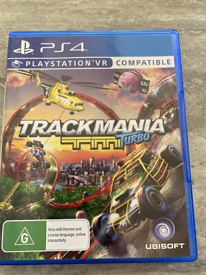 TRACKMANIA TM TURBO Sony PS4 BRAND NEW FREE POST Playstation VR PSVR ...