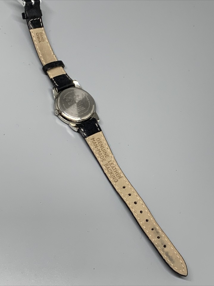 Vintage Disney Mickey Mouse Watch SII RRS377 WR 30 ATM Leather Band ...