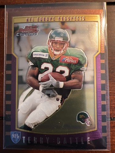 2000 Bowman Chrome NFL Europe Prospects Terry Battle #141 Dragons 🔥 | eBay