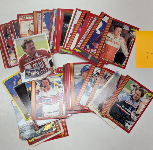 LOT OF 77 Maxx Race Cards 1992 Set NASCAR Racing Cars Collection ...
