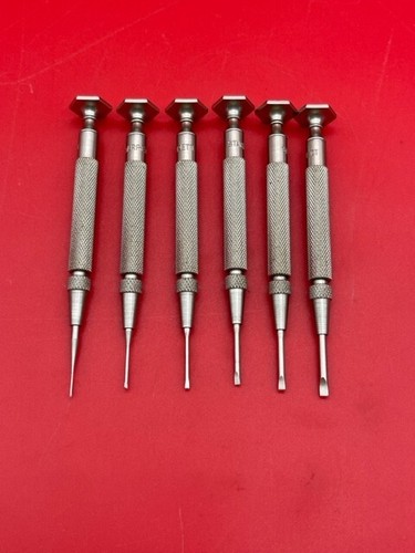 Starrett S555Z-6 Jewelers Screwdriver Set, Set of 6 IN STOCK | eBay