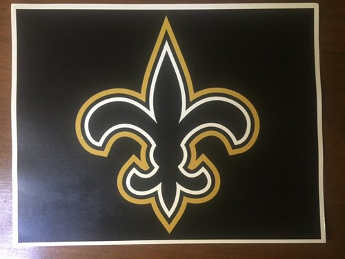 TIN SIGN "New Orleans Saints” Sports. NFL Football NFC Mancave Decor ...