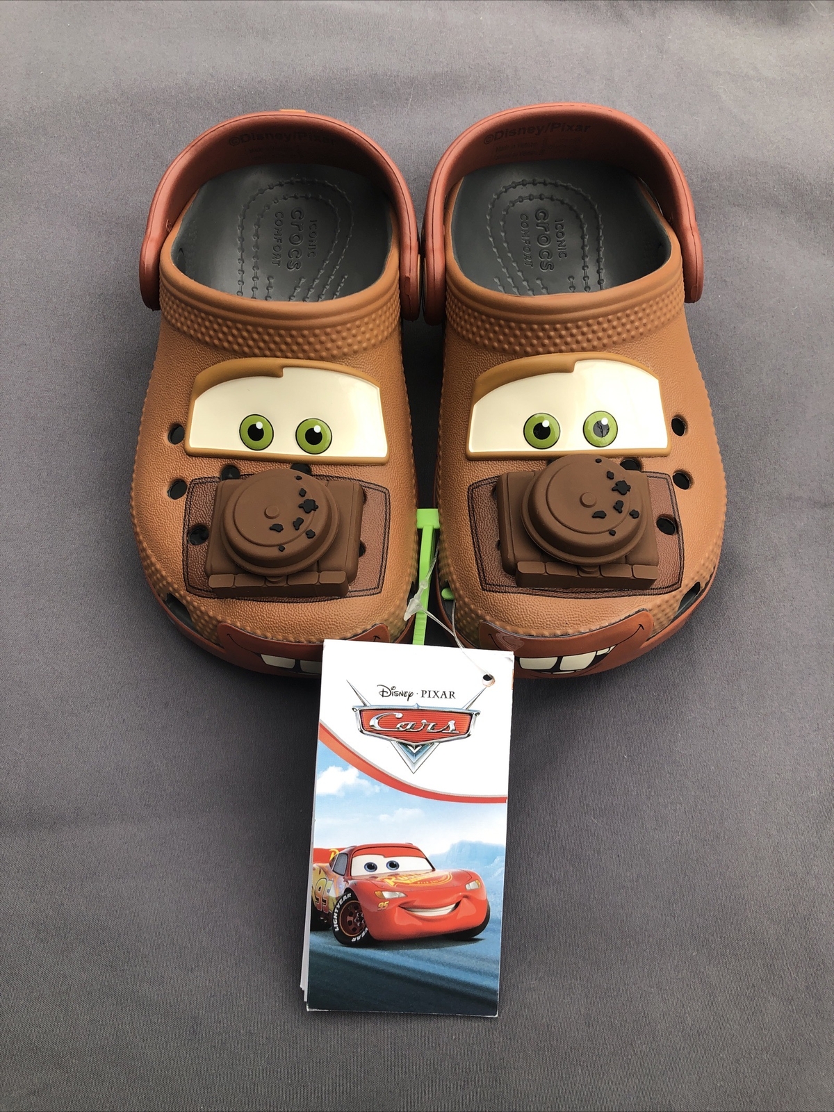 Crocs Mater Classic Clog Unisex Toddler Size C9 - Disney Pixar Cars Tow ...
