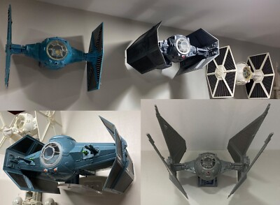 Star Wars TIE Fighter Wall Display Bracket - fits vintage to modern | eBay