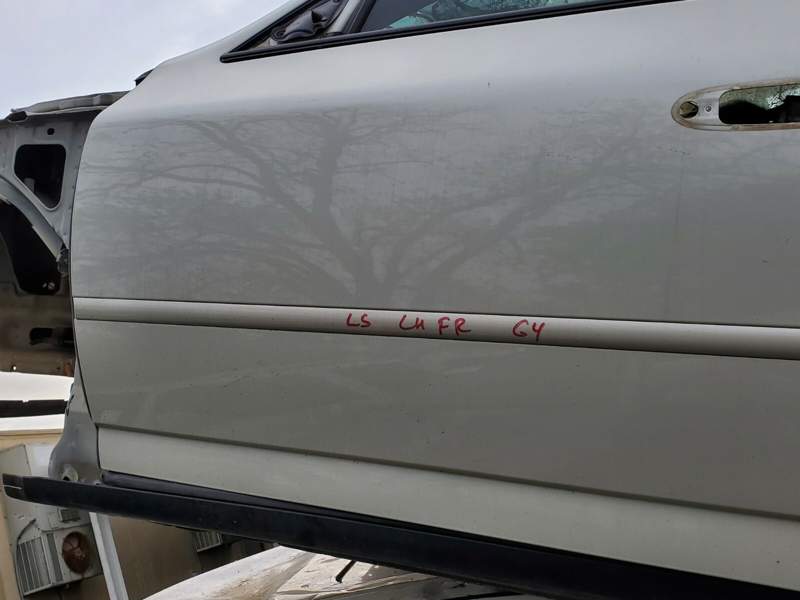 2000 2001 02 03 2004 2005 2006 LINCOLN LS LEFT FRONT DOOR MOLDING PAINT ...