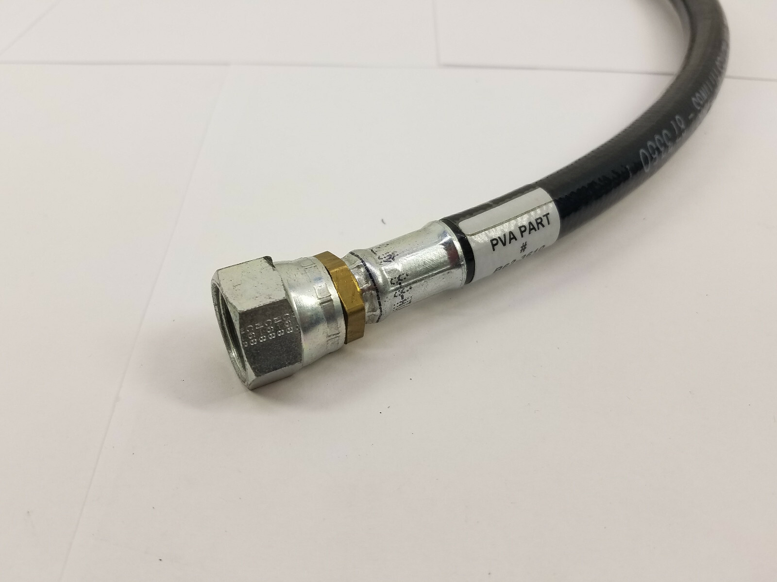 Parker Parflex 919U-8 Smoothbore PTFE Hose (ID 13/32", Length 26 ...