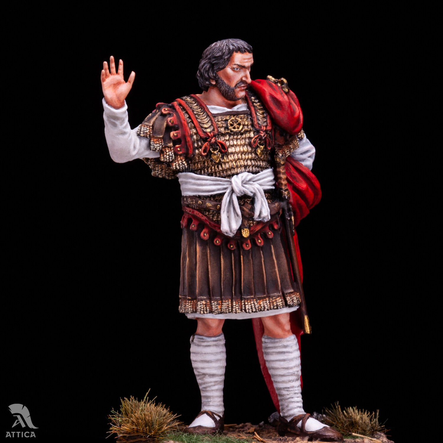Flavius Belisarius Byzantine General 54mm Painted Tin Toy Soldier | Art ...