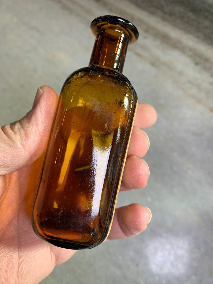 ANTIQUE NELSON BAKER & Co ELIXIR QUACK MEDICINE BOTTLE LABEL DETROIT ...