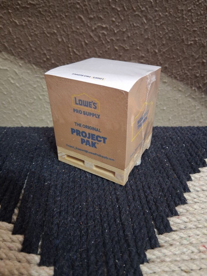 Lowe's Pro Supply The Original Project Pak Paper Pads On Mini Pallets ...