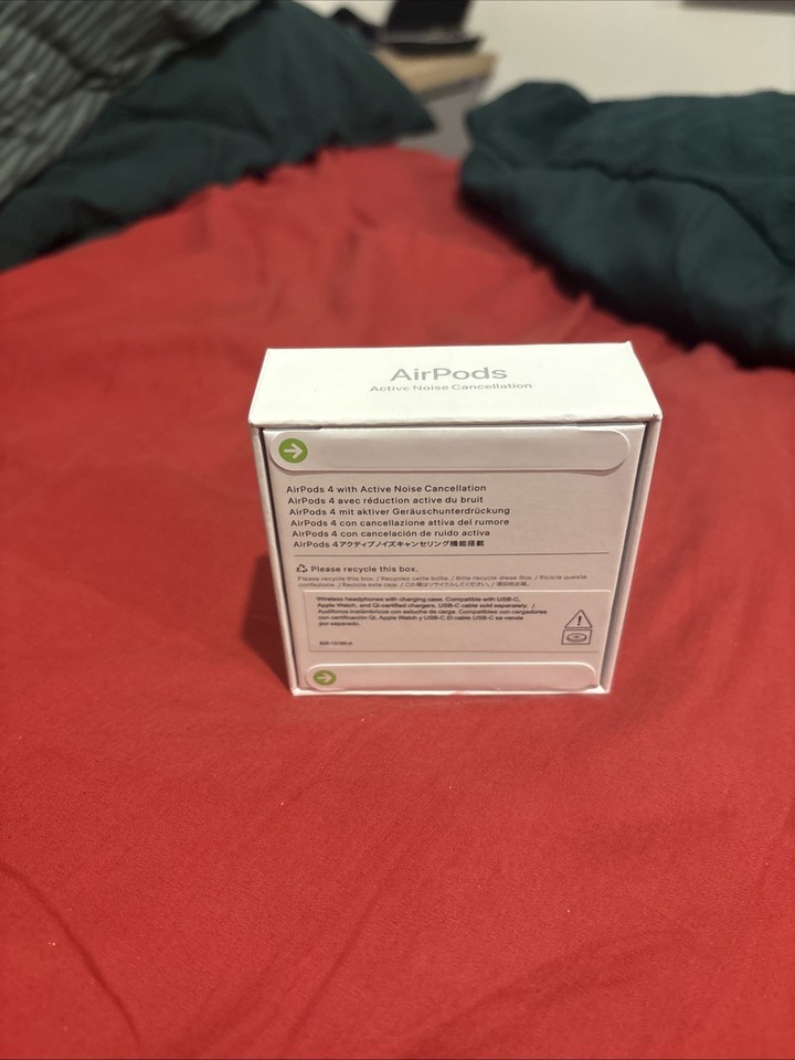Apple AirPod 4the Gen with ANC Charging Case Brand New In Original Box ...