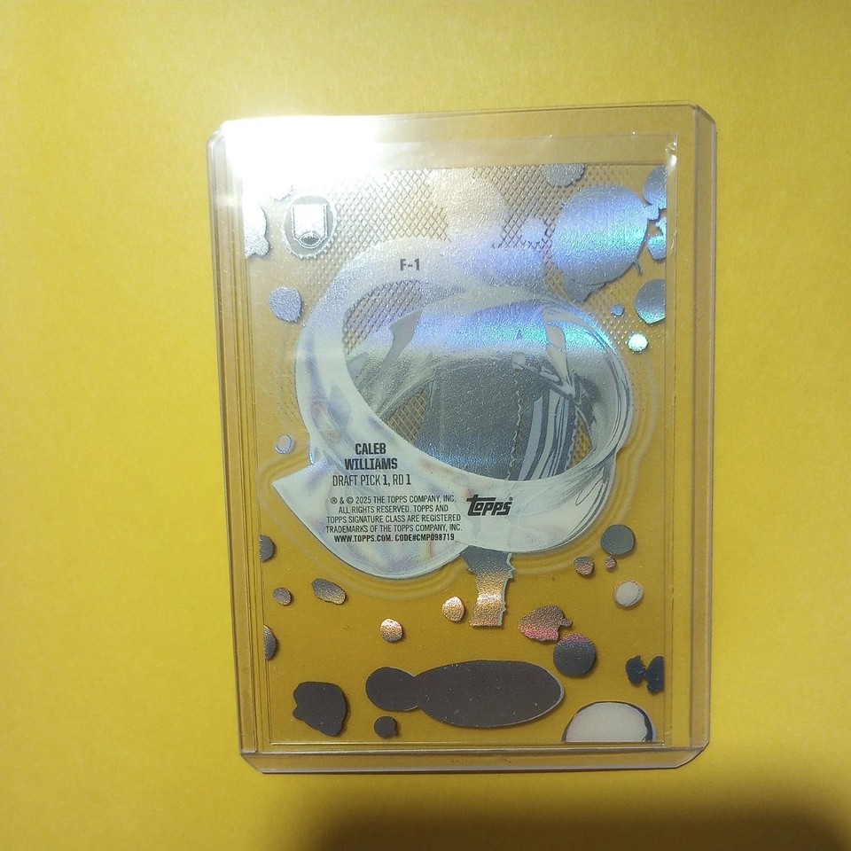 **MINT**2024 Topps Signature Series Class Caleb Williams Fluidity RC ...