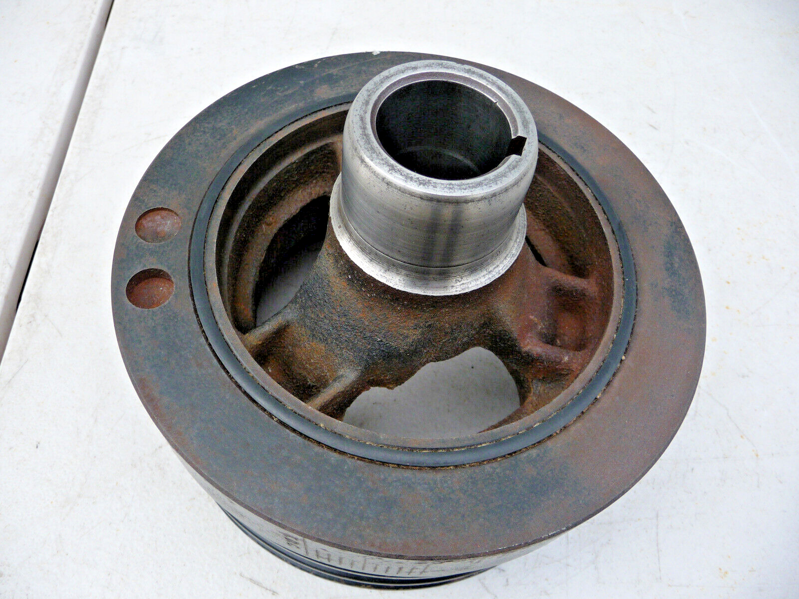 NOS 1957 Mercury Turnpike Cruiser crank pulley / damper 368ci Y block ...