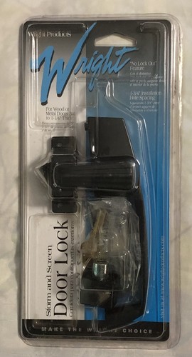 Wright Storm And Screen Door Lock | eBay
