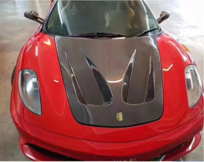 Carbon Fiber Bonnet Engine Hood Cover for FIT Ferrari F430 2005-2009 | eBay