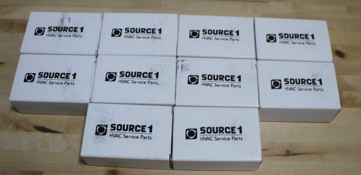 SOURCE 1 MOTOR RUN CAPACITORS S1-CAP44100F - 440V, 10.0 +-6 Oval (Lot ...