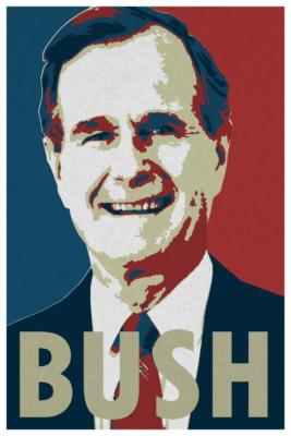 President George H.W. Bush Cool Wall Decor Art Print Poster 24x36 | eBay
