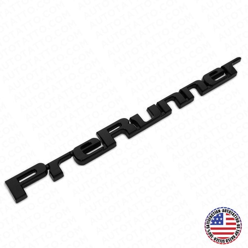 Toyota 05-16 Tacoma PreRunner Letter Gloss Black Tailgate Emblem Badge ...