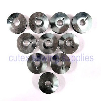 10 Metal Bobbins For Singer 206, 206K, 306, 319 Industrial Sewing ...