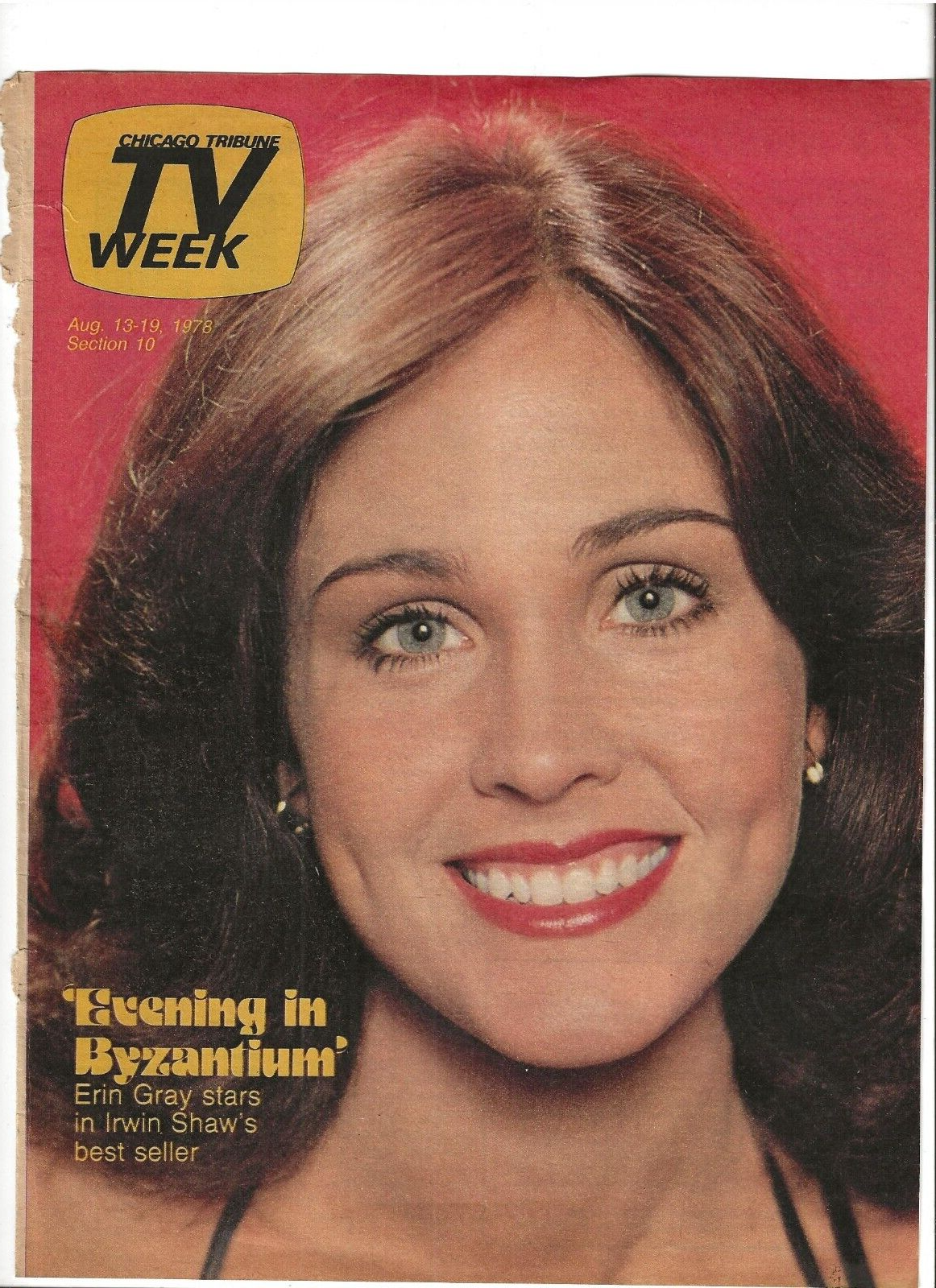 Erin Gray 1978 TV Week cover! | eBay