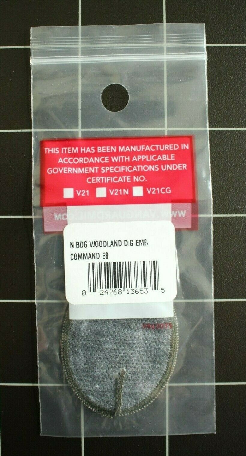 USN NAVY NWU UNIFORM COMMAND E8 SCPO SPECIALTY BADGE TYPE 3 GREEN ...