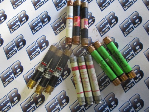 SHAWMUT FRS-R-30 (30R600RK5), (1) SET OF (3) 30 AMP, 600 VOLT, TD, RK5 ...