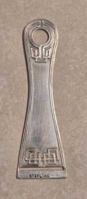 Antique Victorian Era Sterling Silver Ribbon Threader Bodkin Sewing ...