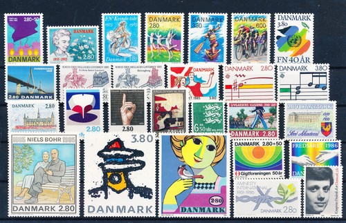 LS47604 Denmark 1985 selection of nice stamps fine lot MNH | eBay