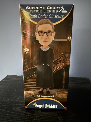 RUTH BADER GINSBURG Bobblehead Supreme Court Justice Notorious RBG NIB ...