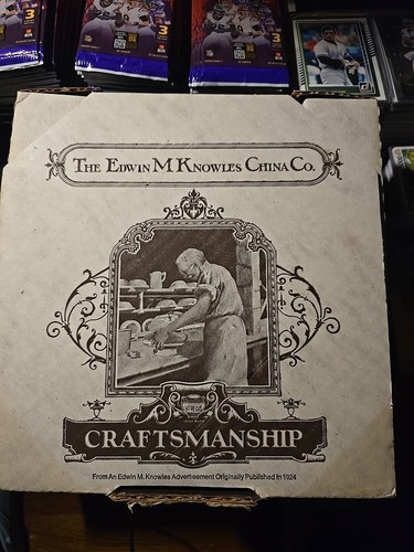 Vintage 1985 Norman Rockwell collector plate "A Puzzlement" Knowles Yul ...